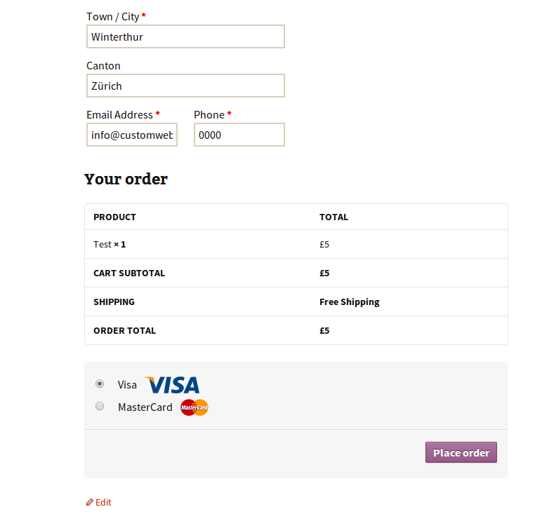 customweb GmbH - WordPress WooCommerce First Data Merchant Solutions ...